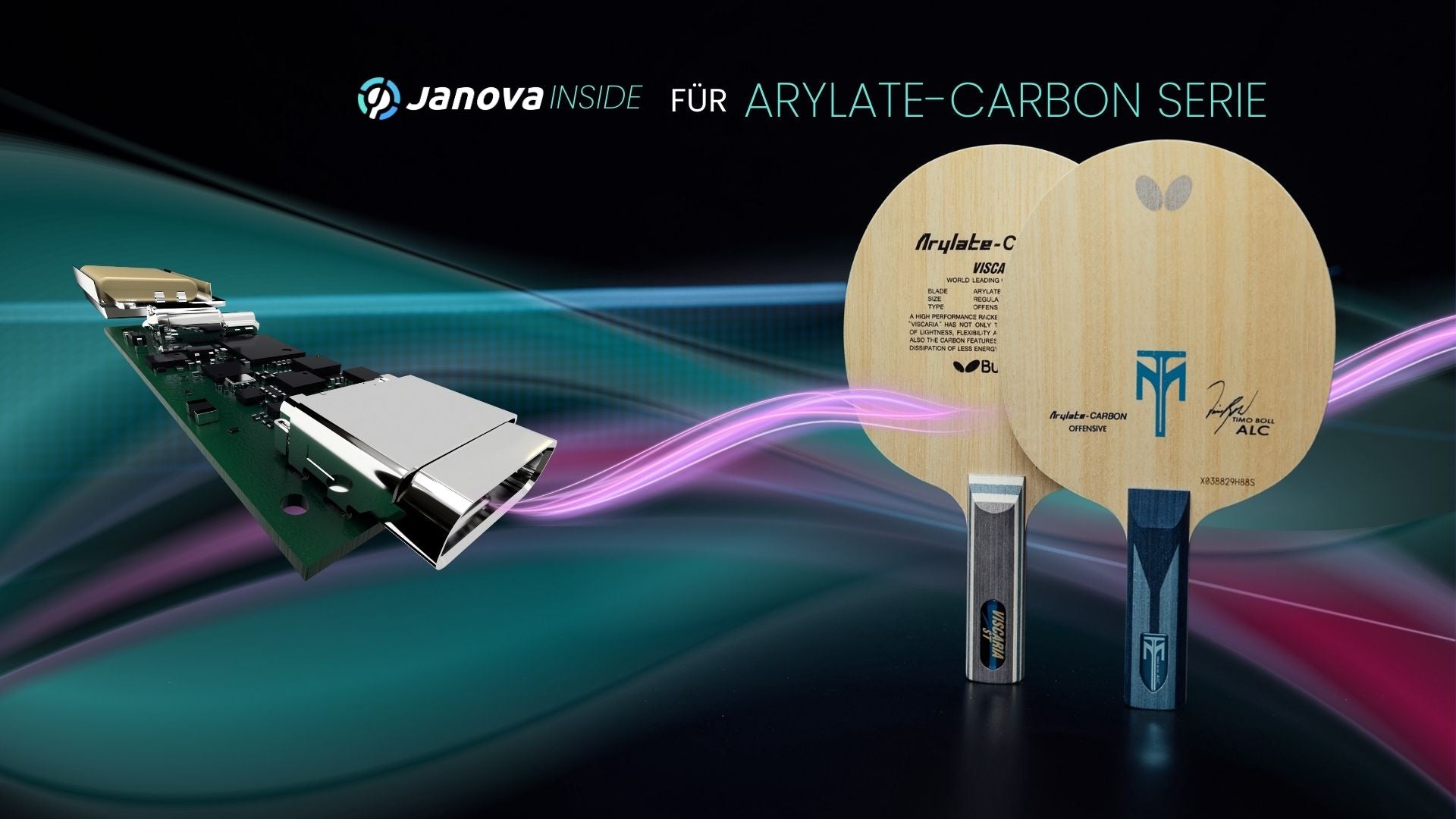 Butterfly ALC - Kunstfaser für offensive Tischtennisspieler